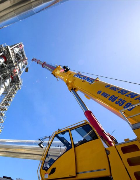 Grue automotrice Liebherr LTM 1200 – 200t - Incana