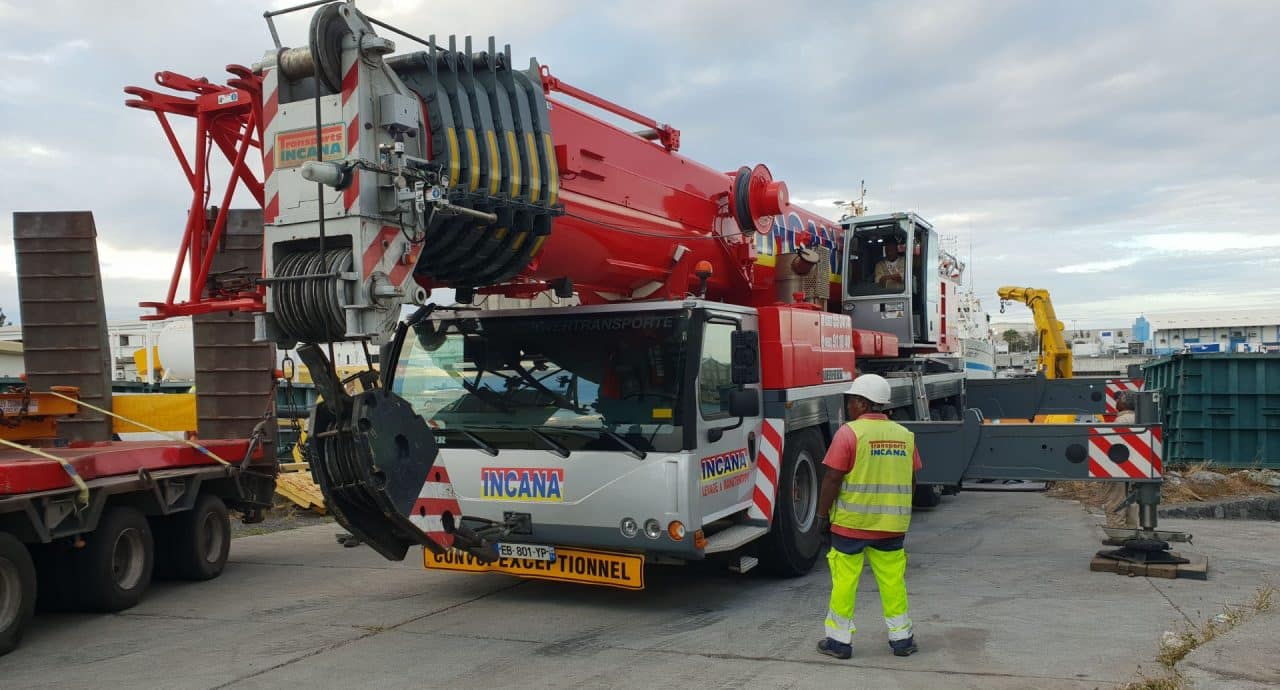 Grue automotrice Liebherr LTM 1200 – 200t - Incana