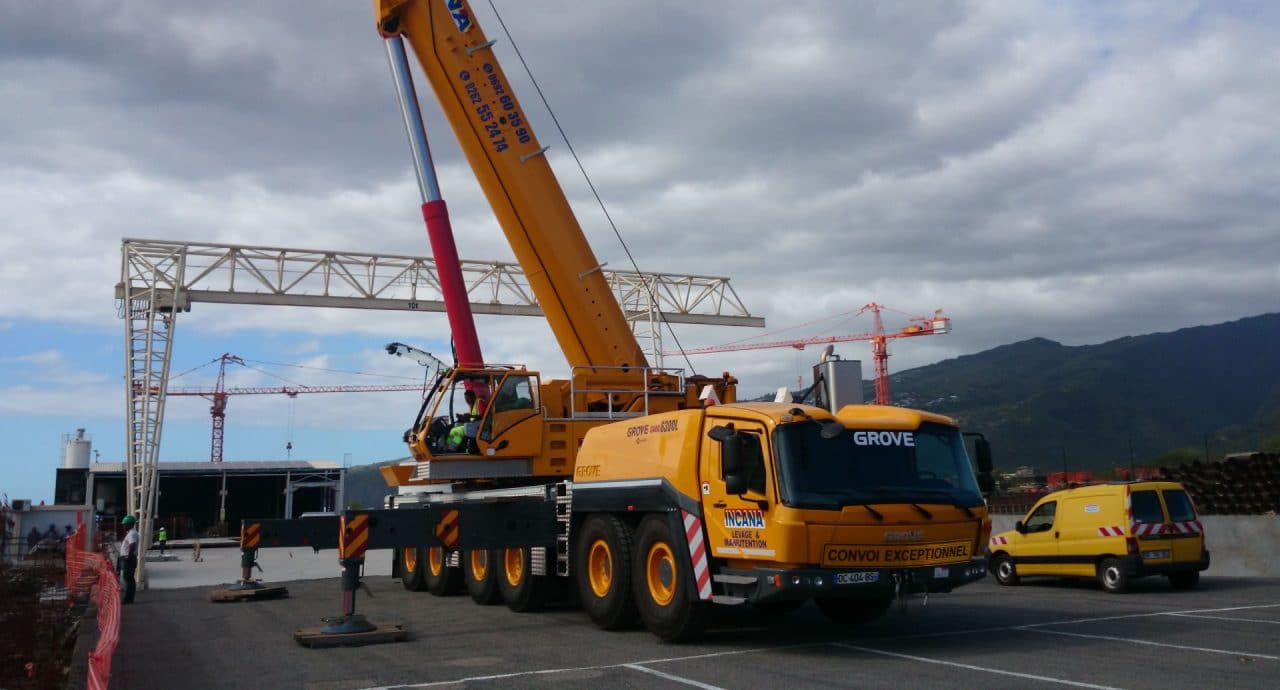 Grue automotrice Grove GMK 6300 – 300t - Incana